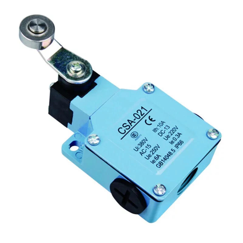 Limit switch CSA-021, arm with roller | AMPUL.eu Limit switch CSA-021, arm with roller | AMPUL.eu